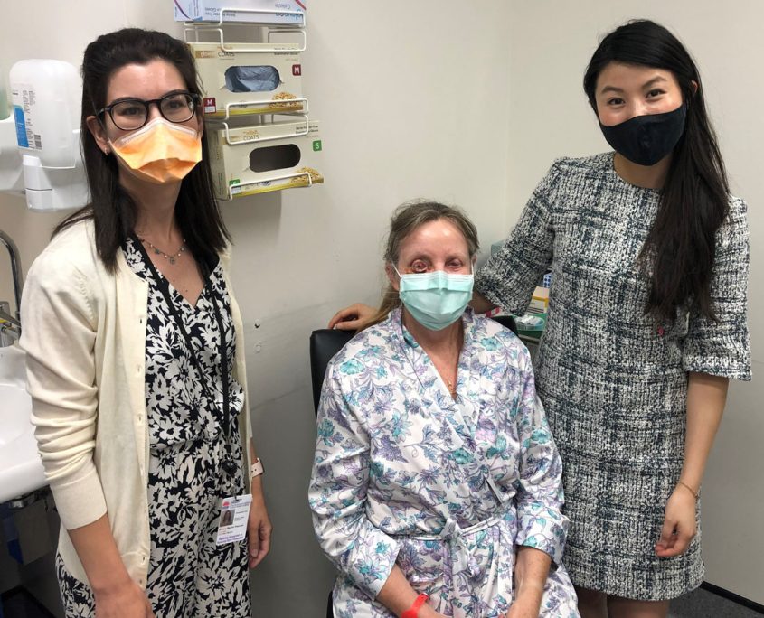 Implanting a tooth in the eye gives sight back